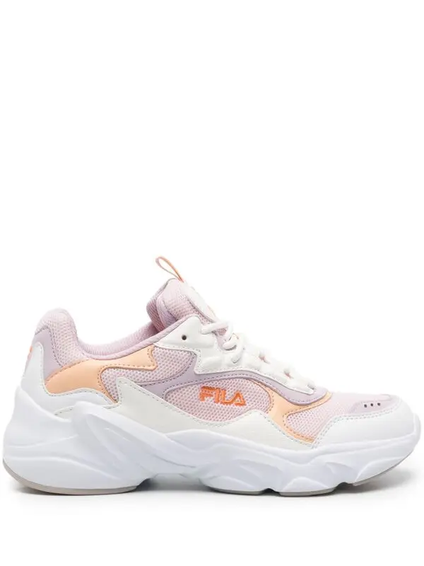 FILA Collene Panelled Sneakers - Pink