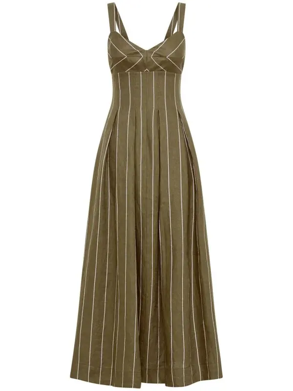 chinese dress ladies Sleeveless Drop Waist Off Shoulder Tank Dress - Selene Dress main image 1