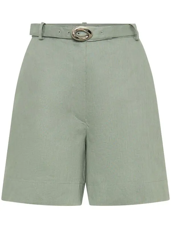 NICHOLAS Lavinia Linen Shorts