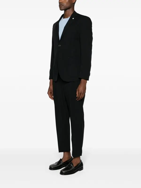 LUIGI BIANCHI MANTOVA Single-breasted Stretch Suit