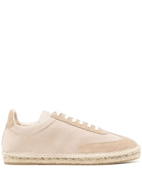 Eleventy Lace-up Espadrilles