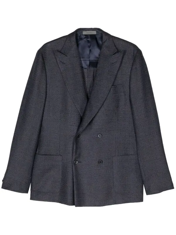 Corneliani Peak-lapels Double-breasted Blazer