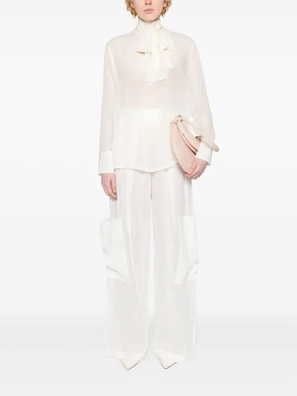 Fabiana Filippi Tied-neck Blouse