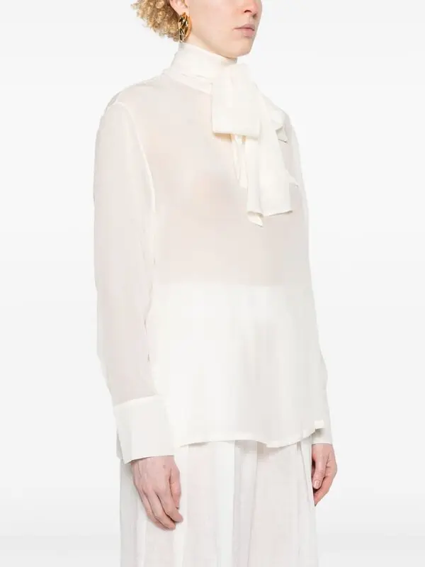 Fabiana Filippi Tied-neck Blouse