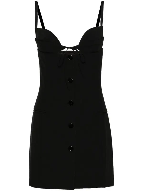 NENSI DOJAKA Button-up Mini Dress