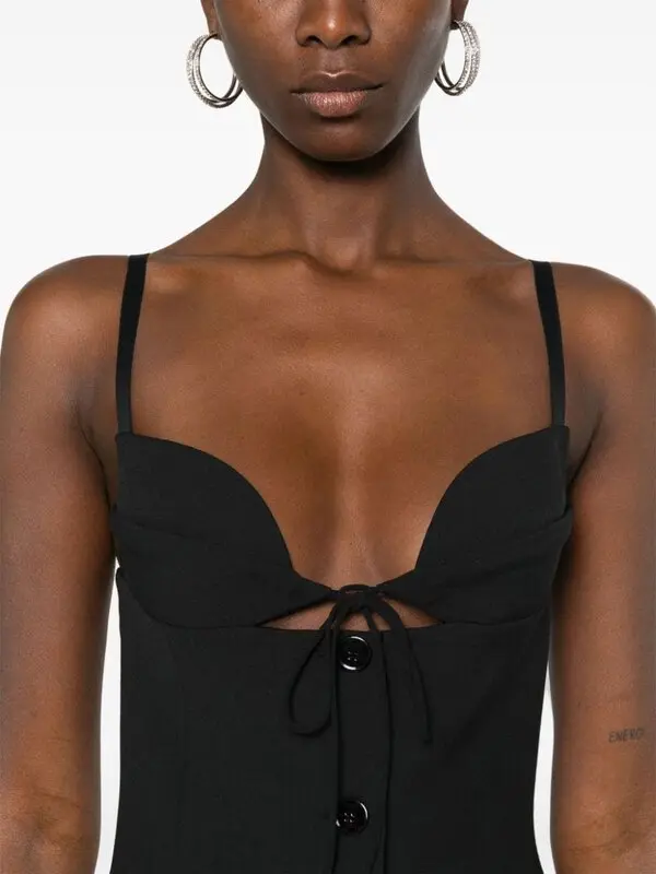 NENSI DOJAKA Button-up Mini Dress