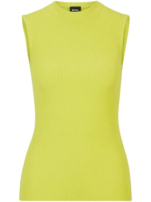BOSS Sleeveless Ribbed Top
