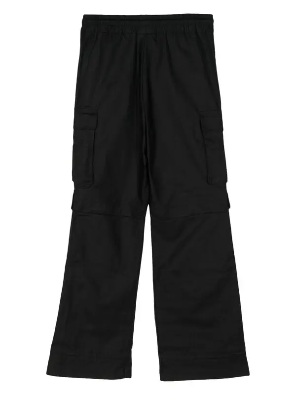 MAUNA KEA Straight-leg Cargo Trousers - Black