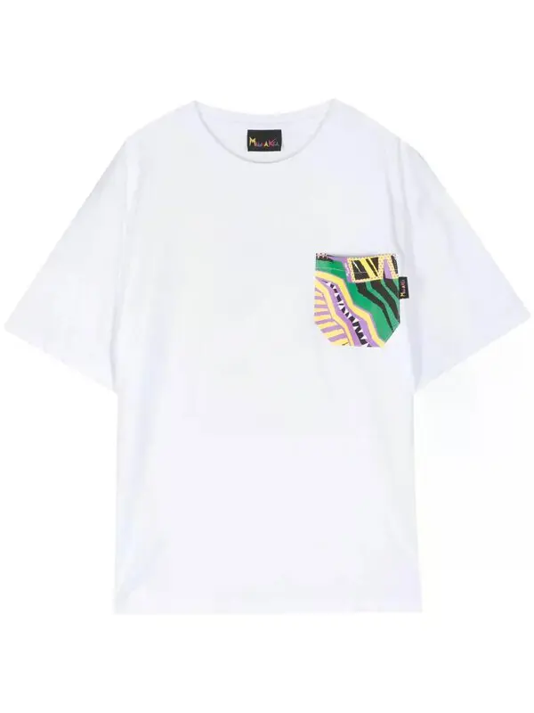 MAUNA KEA Climber Patch-pocket Cotton T-shirt