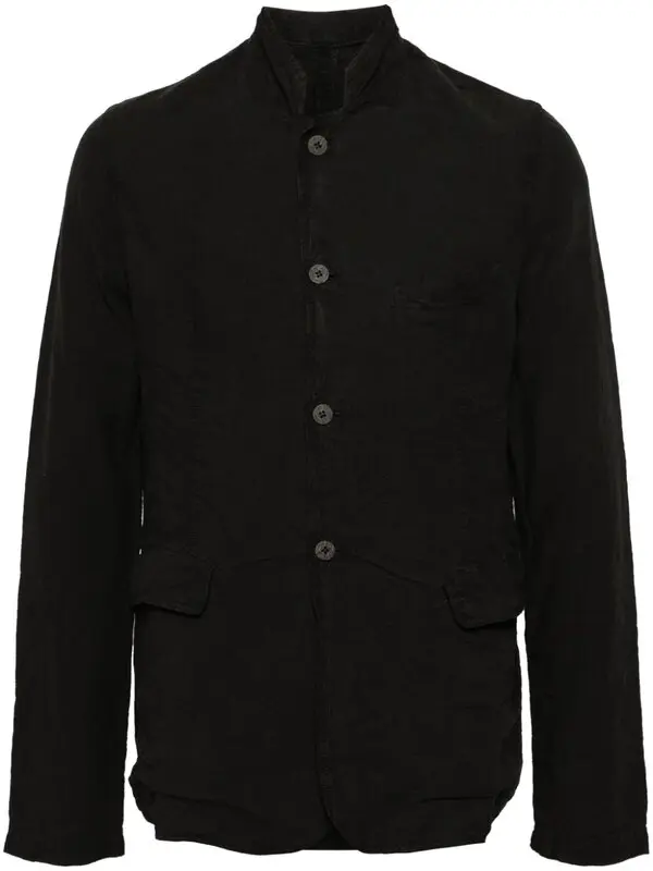 POÈME BOHÉMIEN Linen Shirt Jacket