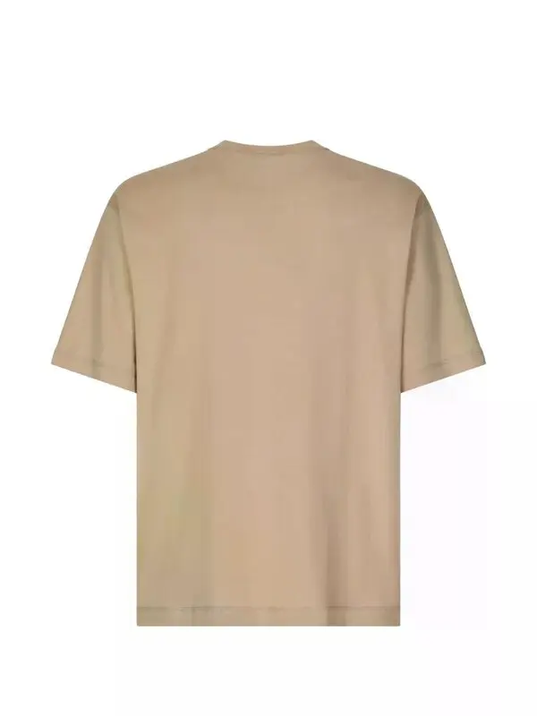 Dolce & Gabbana Dg-embroidered Cotton T-shirt