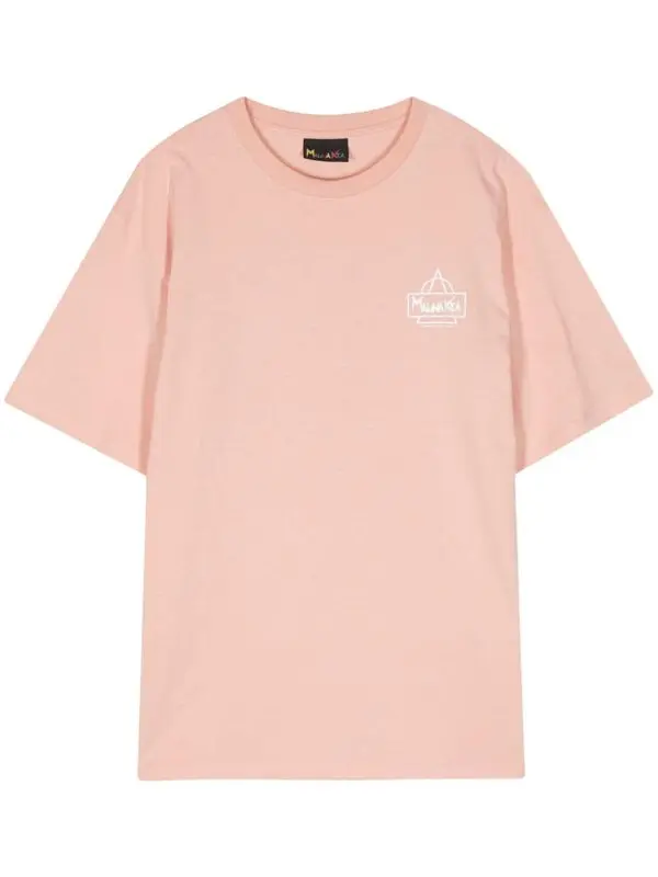 MAUNA KEA Heritage Cotton T-shirt - Pink
