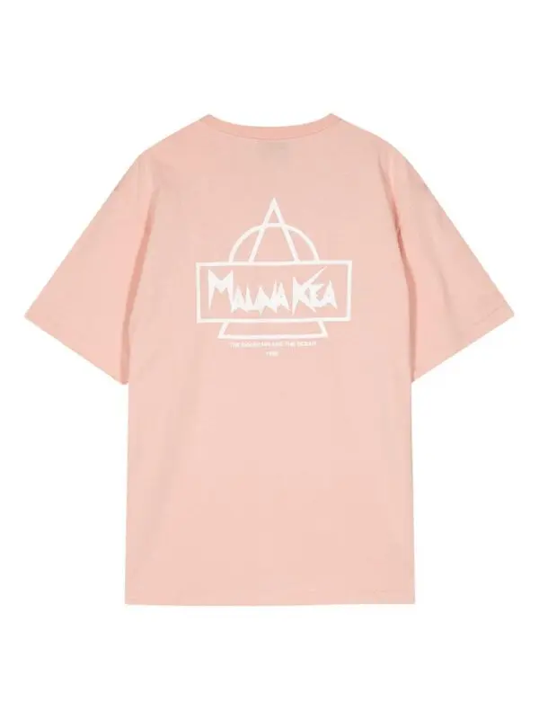 MAUNA KEA Heritage Cotton T-shirt - Pink