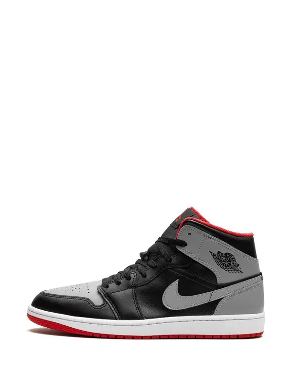 JORDAN 1 Mid Bred Shadow Sneakers