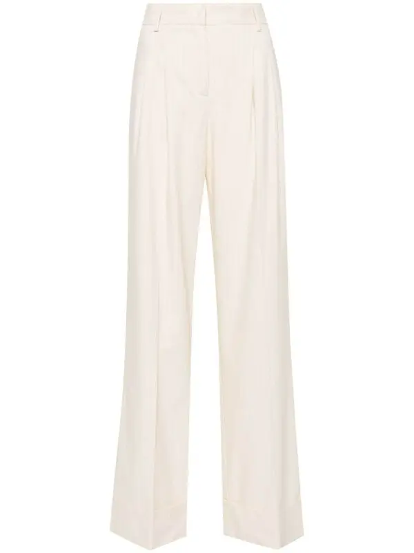 Andamane Nathaniel Pinstripe Wide-leg Trousers