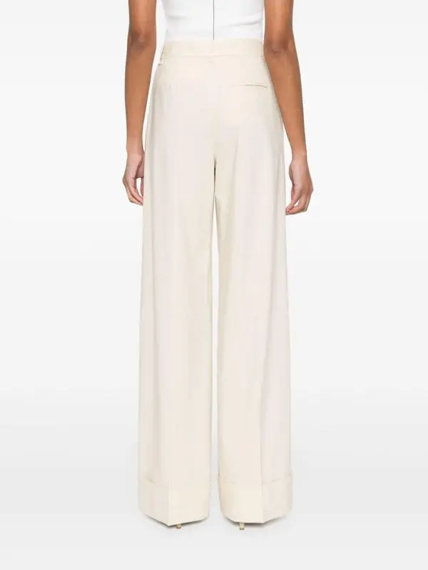 Andamane Nathaniel Pinstripe Wide-leg Trousers