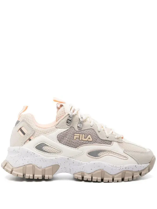 Fila Ray Tracer Mesh Sneakers In Neutrals 22% Off Editorialist