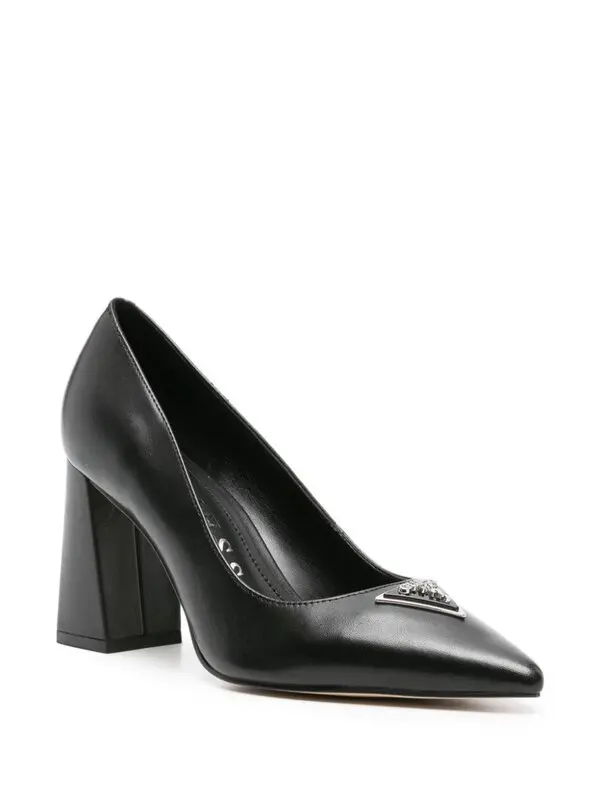 Guess 85mm Barson Leather Pumps