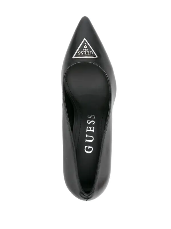 Guess 85mm Barson Leather Pumps