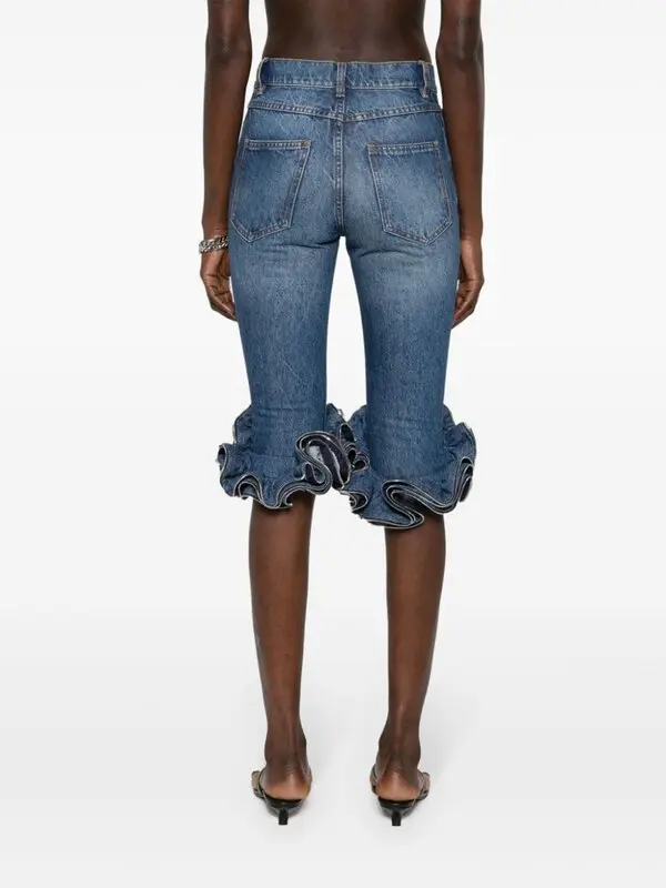 Coperni Mid-rise Cropped Jeans