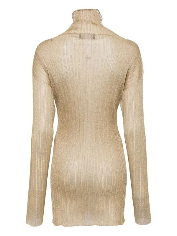 Fabiana Filippi Lurex Jumper - Gold