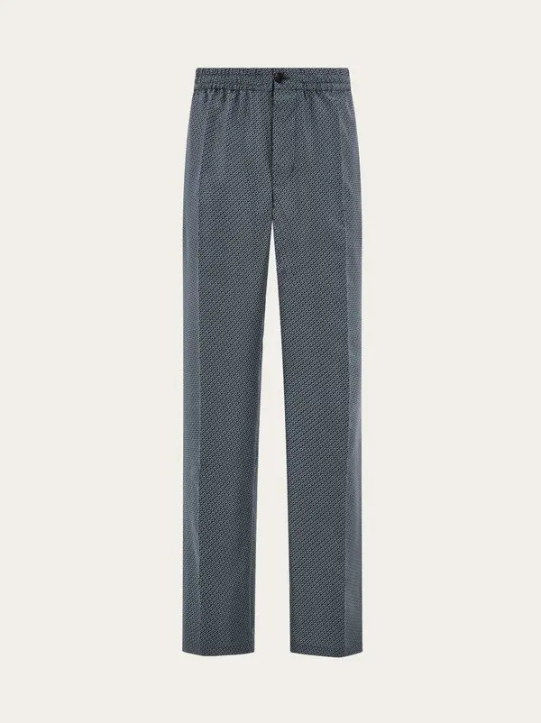 FERRAGAMO Pajama Trouser - Blue