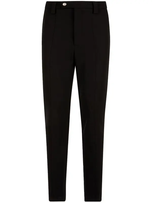 Bally Slim-fit Trousers With Logo Tag