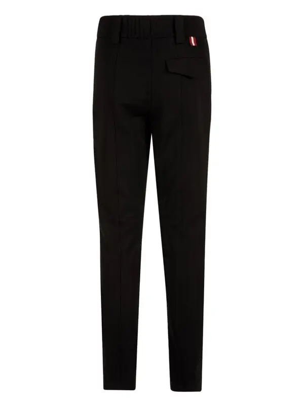 Bally Slim-fit Trousers With Logo Tag