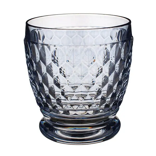 VILLEROY & BOCH Boston Double Old-fashioned Glass - Blue