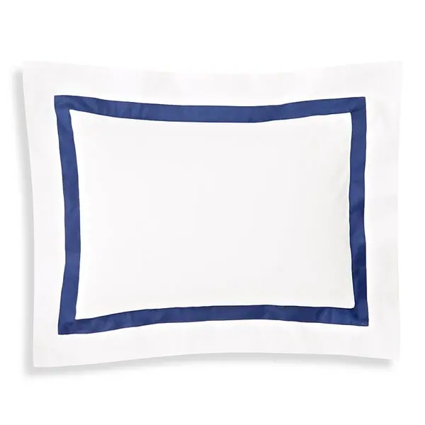 MATOUK Lowell Boudoir Sham - Navy Blue