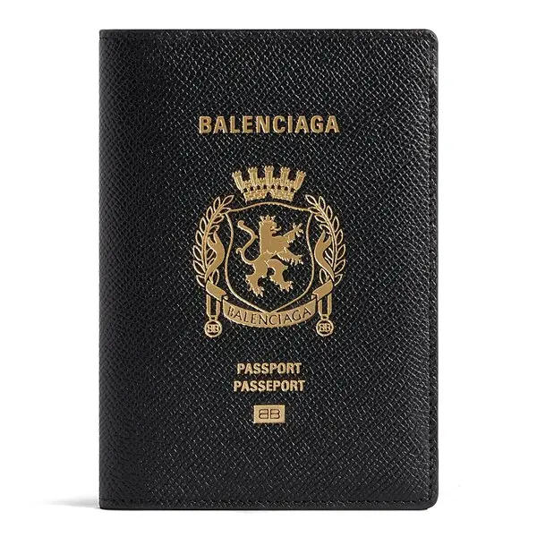Balenciaga Passport Holder - Black