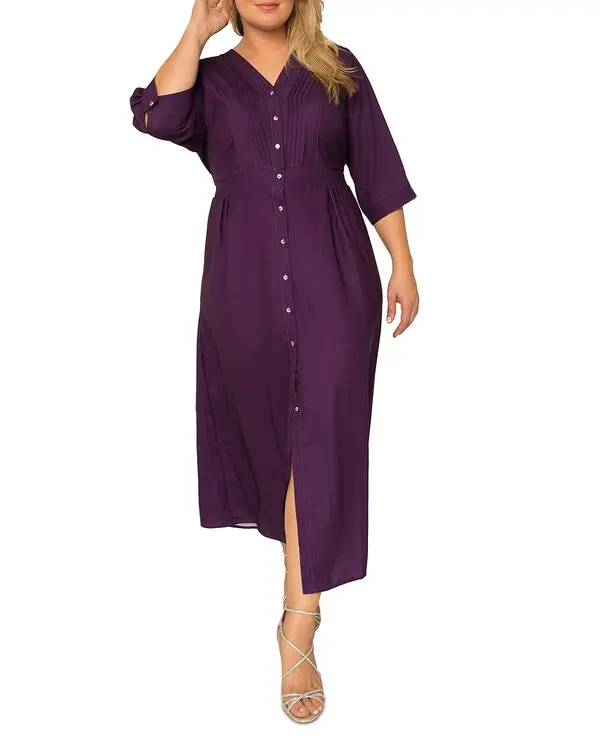 STANDARDS & PRACTICES Maxi Shirt Dress