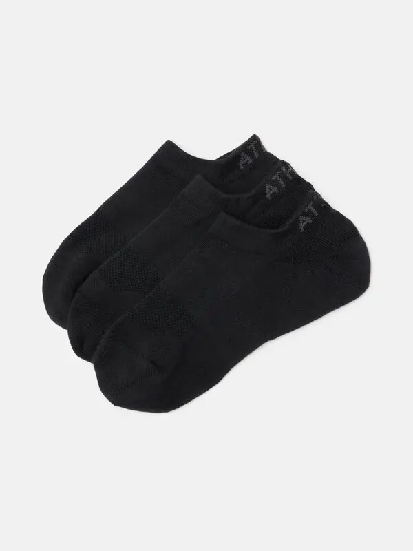Athleta Everyday No Show Sock 3-pack - Black Multi