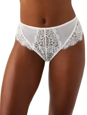 Wacoal It's On Hi-waist Thong - Sea Salt