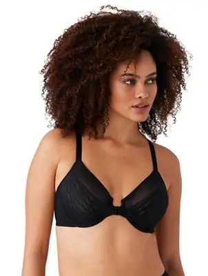 Wacoal Elevated Allure Front Close Underwire Bra - Black