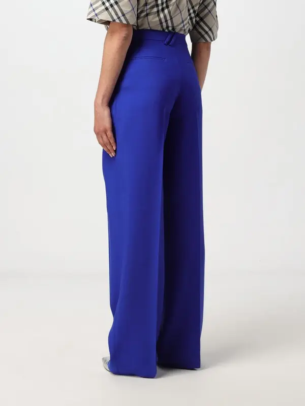 Burberry Tailored Wide Leg Pants - Blue