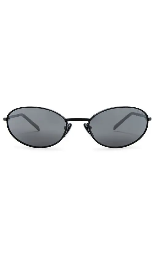 Prada Oval Sunglasses - Black