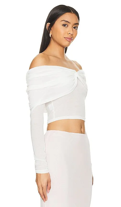 SNDYS Madrid Off-shoulder Top