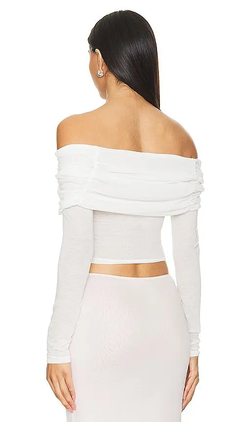 SNDYS Madrid Off-shoulder Top