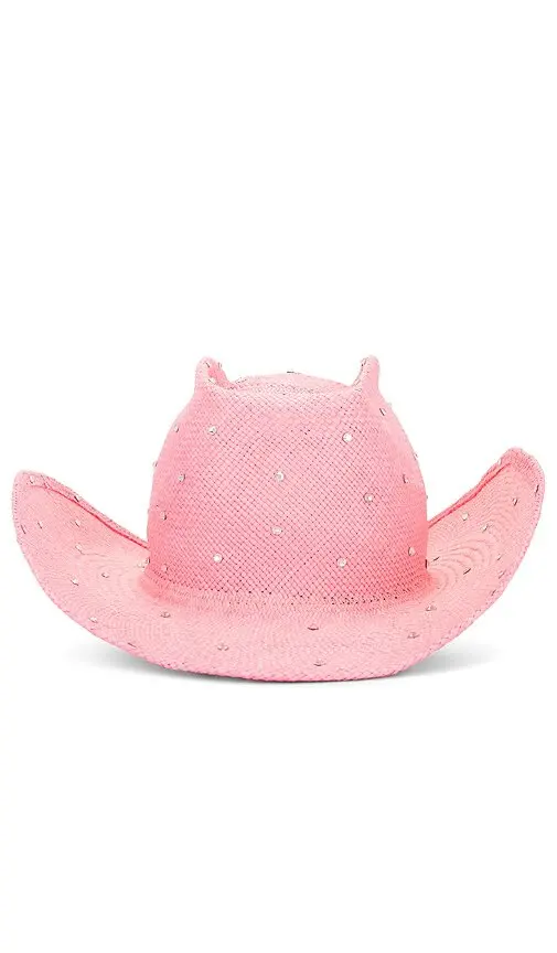 Gladys Tamez Millinery Gene Cowboy Hat In Pink - 50% Off  display picture 3