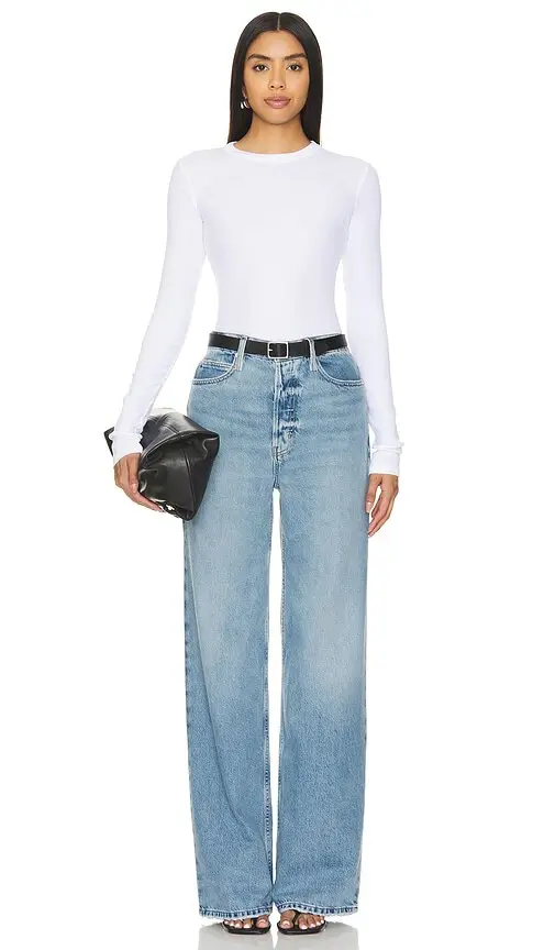 Cotton Citizen Verona Crewneck Long Sleeve - White