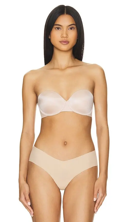 Spanx Spanxsmoothâ¢ Suit Your Fancy Strapless Bra In Beige - Champagne Beige