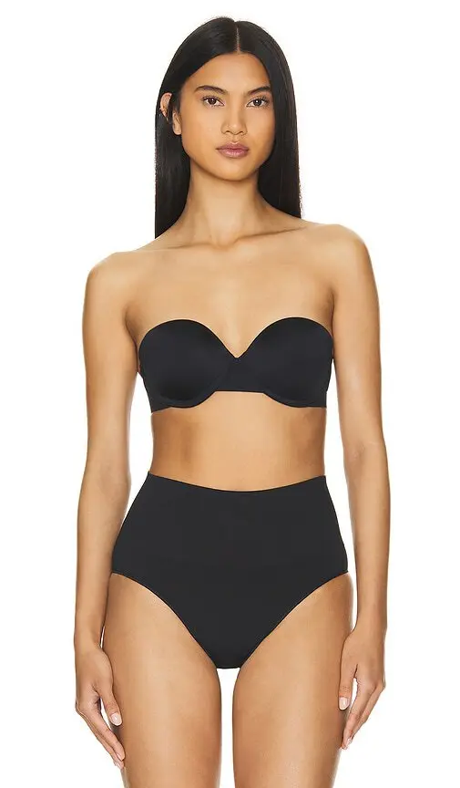 Spanx Spanxsmoothâ¢ Suit Your Fancy Strapless Bra In Black - Very Black