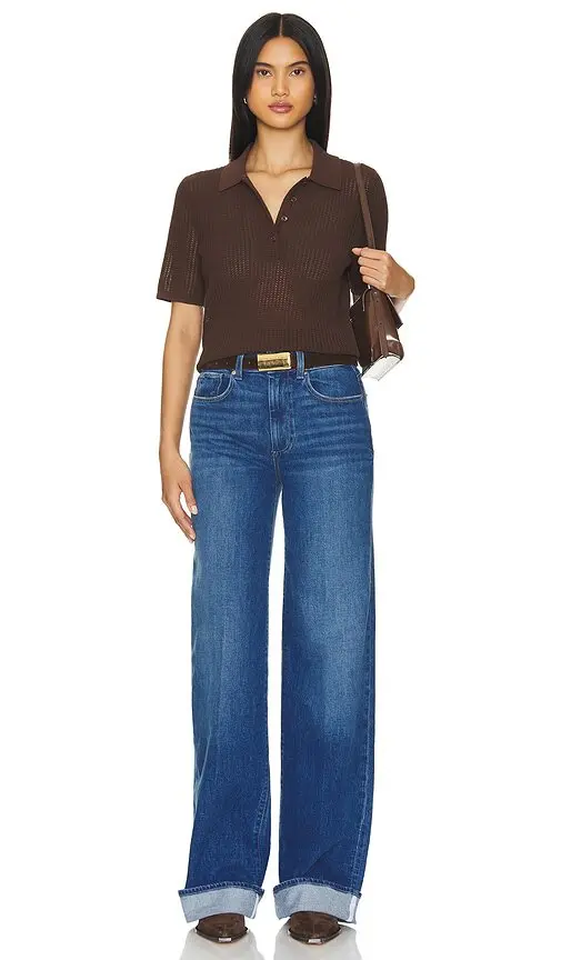 Paige Sasha Wide Cuff Jeans