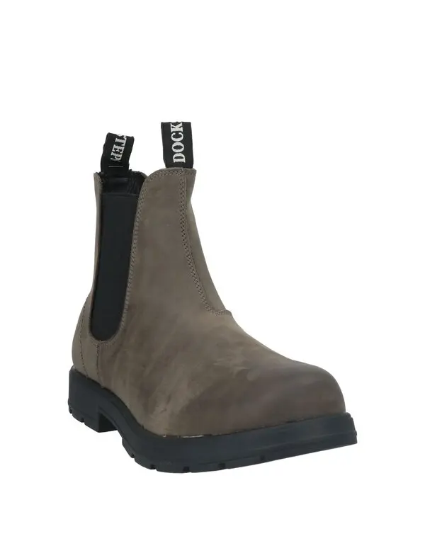 Docksteps Leather Chelsea Boots In Lead - 30% Off | Editorialist display picture 3