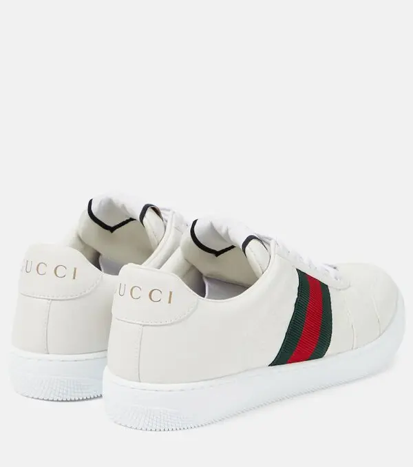 Gucci Screener Leather Sneakers