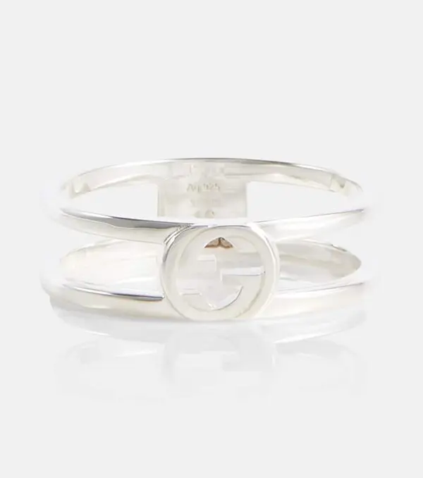 Gucci Interlocking G Ring - Silver
