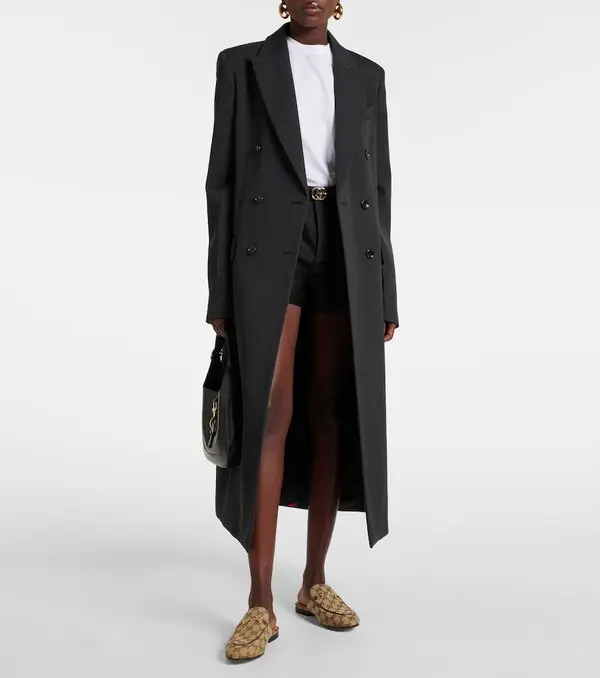 Gucci Princetown Gg Canvas Mules - Brown