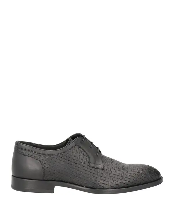 Giovanni Conti Lace-Up Shoes Size Leather In Black - 85% Off  display picture 1