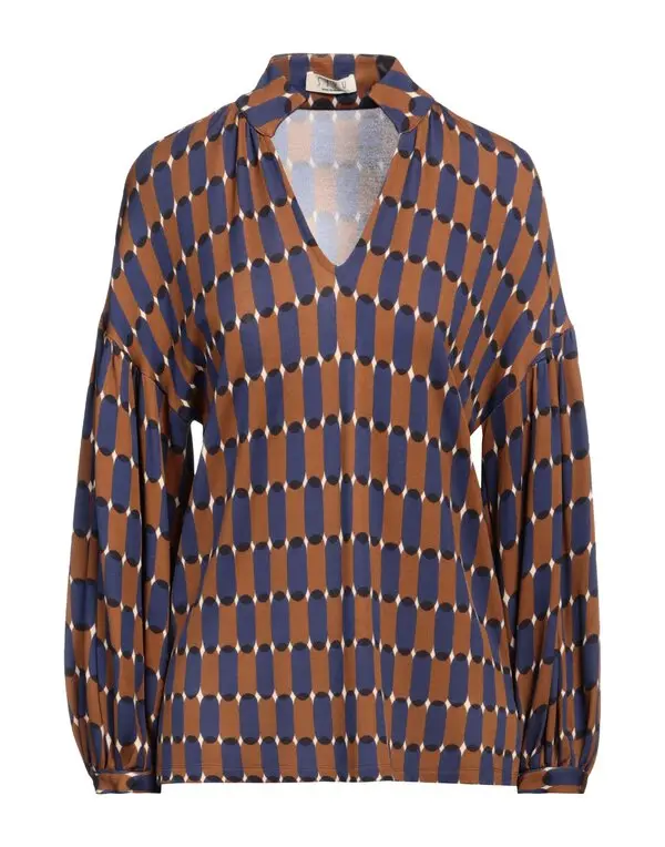 SIYU Geometric-print Top